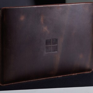 Surface Pro 9 Keyboard Leather Case Microsoft Surface Pro - Etsy
