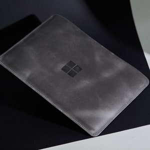 Surface Pro 9 Keyboard Leather Case Microsoft Surface Pro - Etsy