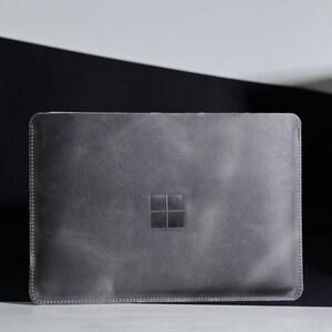 Surface Pro 9 Keyboard Leather Case Microsoft Surface Pro - Etsy