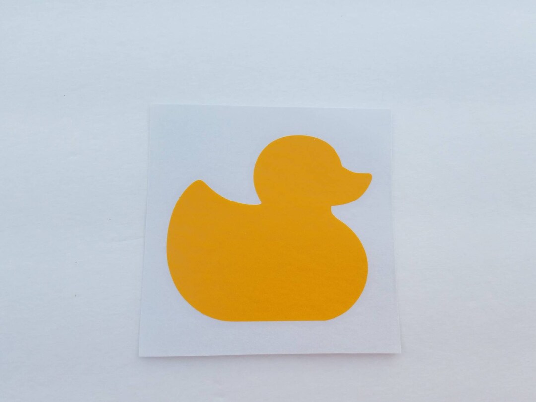 Rubber Duck Vinyl Window Decal (2 Decals) Waterproof - Etsy