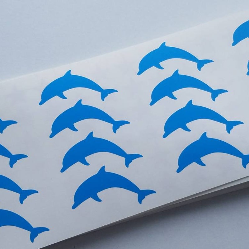 Dolphin Sticker - Etsy