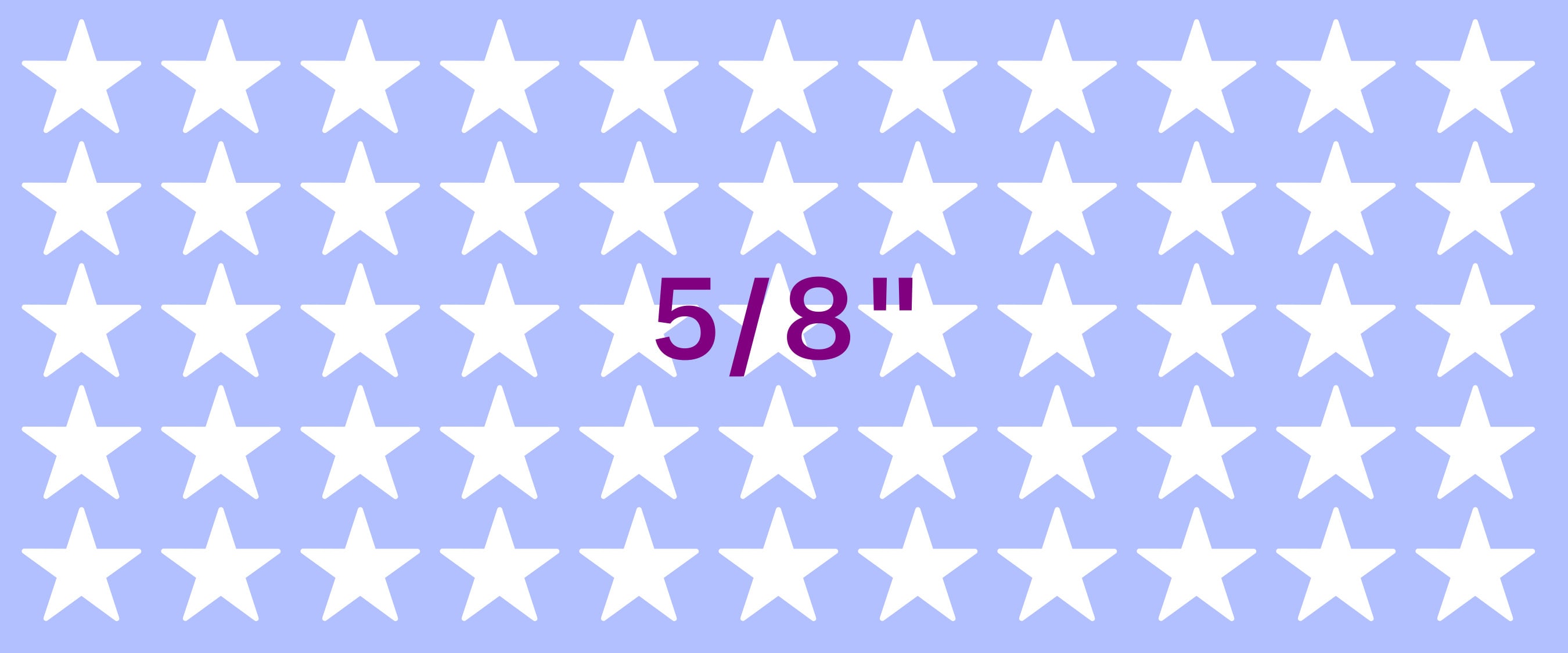 1/2 to 1 Star Vinyl Stickers - Etsy