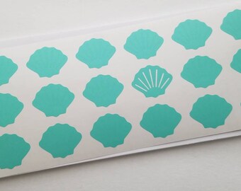 Scallop Vinyl Decals - Etsy