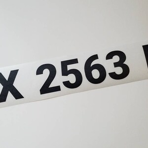 Custom Boat Registration Numbers (set of 2) - Vinyl Decal - Jet Ski - Etsy