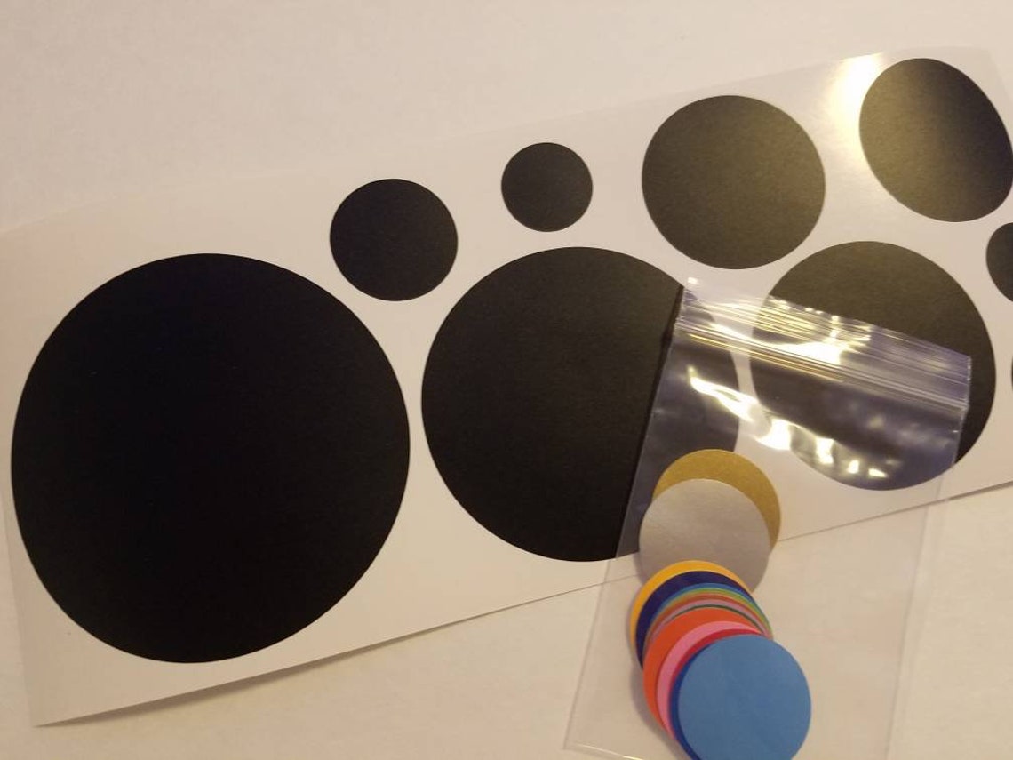 Vinyl Wall Dot Samples | Etsy