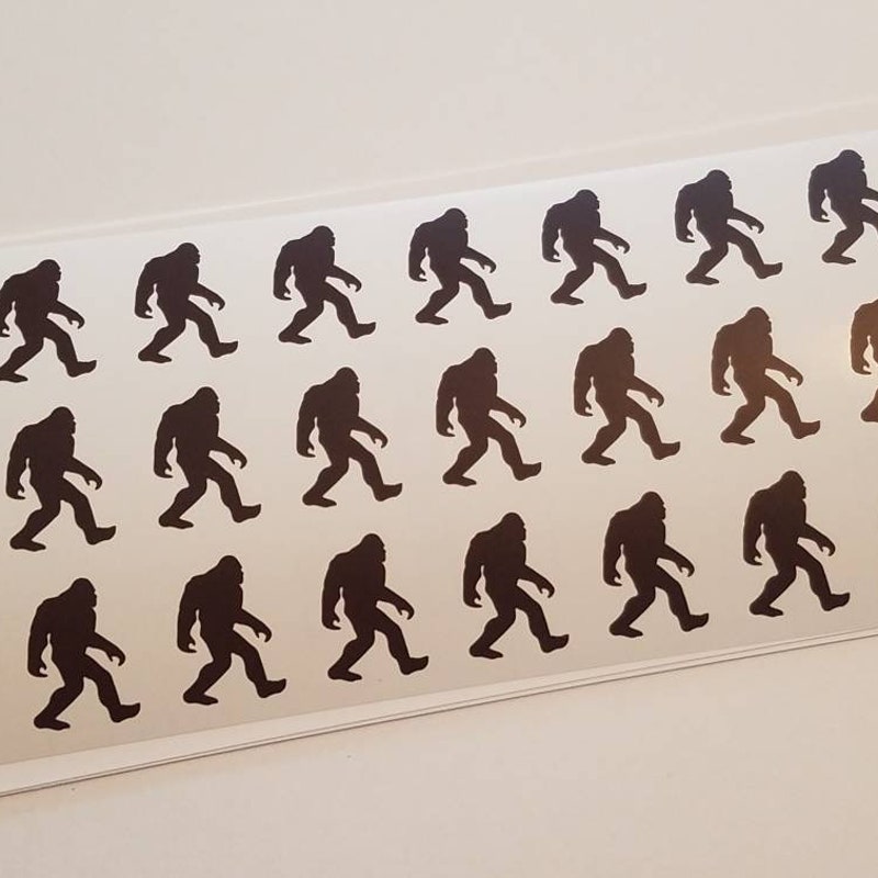 Bigfoot Stickers - Etsy