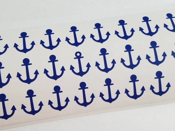 1 to 3 Anchor Vinyl Stickers - Etsy