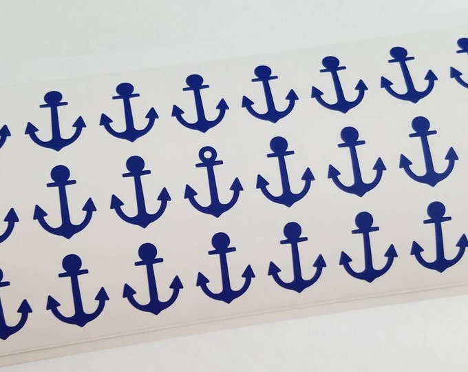 Anchor Stickers, Anchor Sticker Set, Anchor Envelope Seals, Anchor ...
