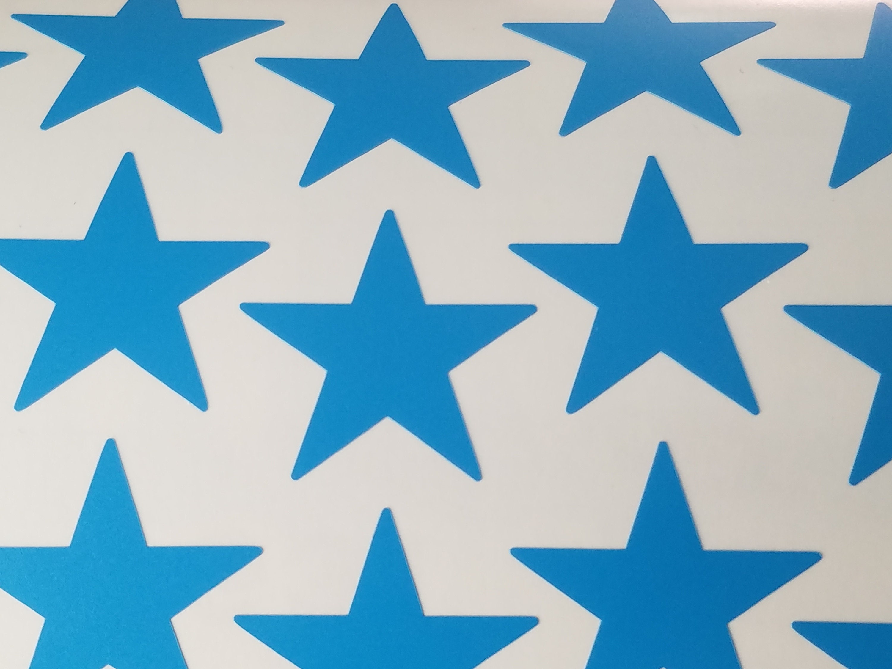 1/2 to 1 Star Vinyl Stickers - Etsy