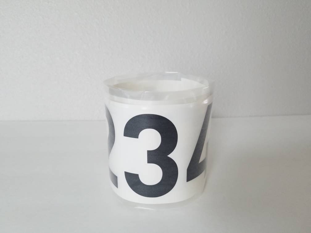 Custom Boat Registration Numbers set of 2 Vinyl Decal - Etsy