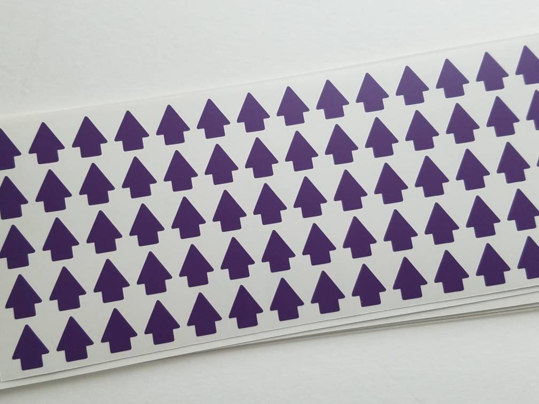 1/2" to 2" Arrow Vinyl Stickers - Etsy