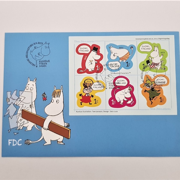Moomin Letter Set - Etsy