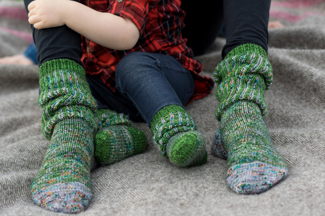 Aberdeen Socks by Knox Mountain Knit Co. - Digital Download Knitting ...