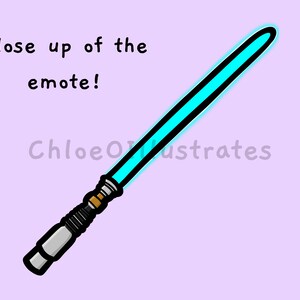 Light Saber Twitch Emotes Twitch Sub Badges Star Wars - Etsy