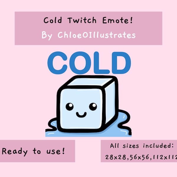 Twitch Cold Emotes - Etsy Singapore