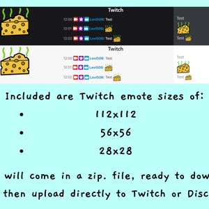 Stinky Emote | Twitch and Discord Emotes | Cheese - Etsy Canada