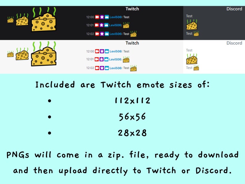 Stinky Emote | Twitch and Discord Emotes | Cheese - Etsy Canada