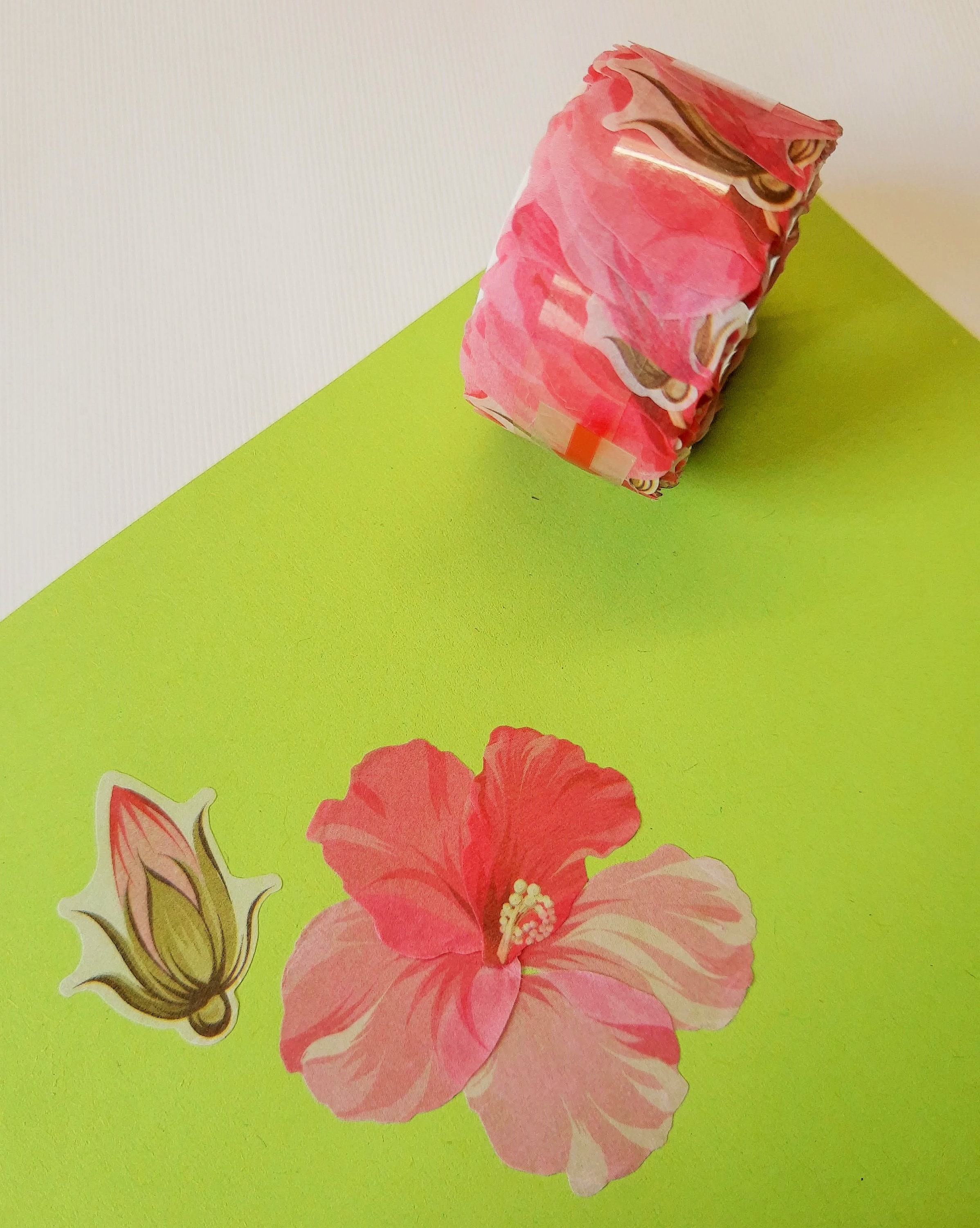 200 Flower Parts Flowers on Roll Sticker Nature - Etsy