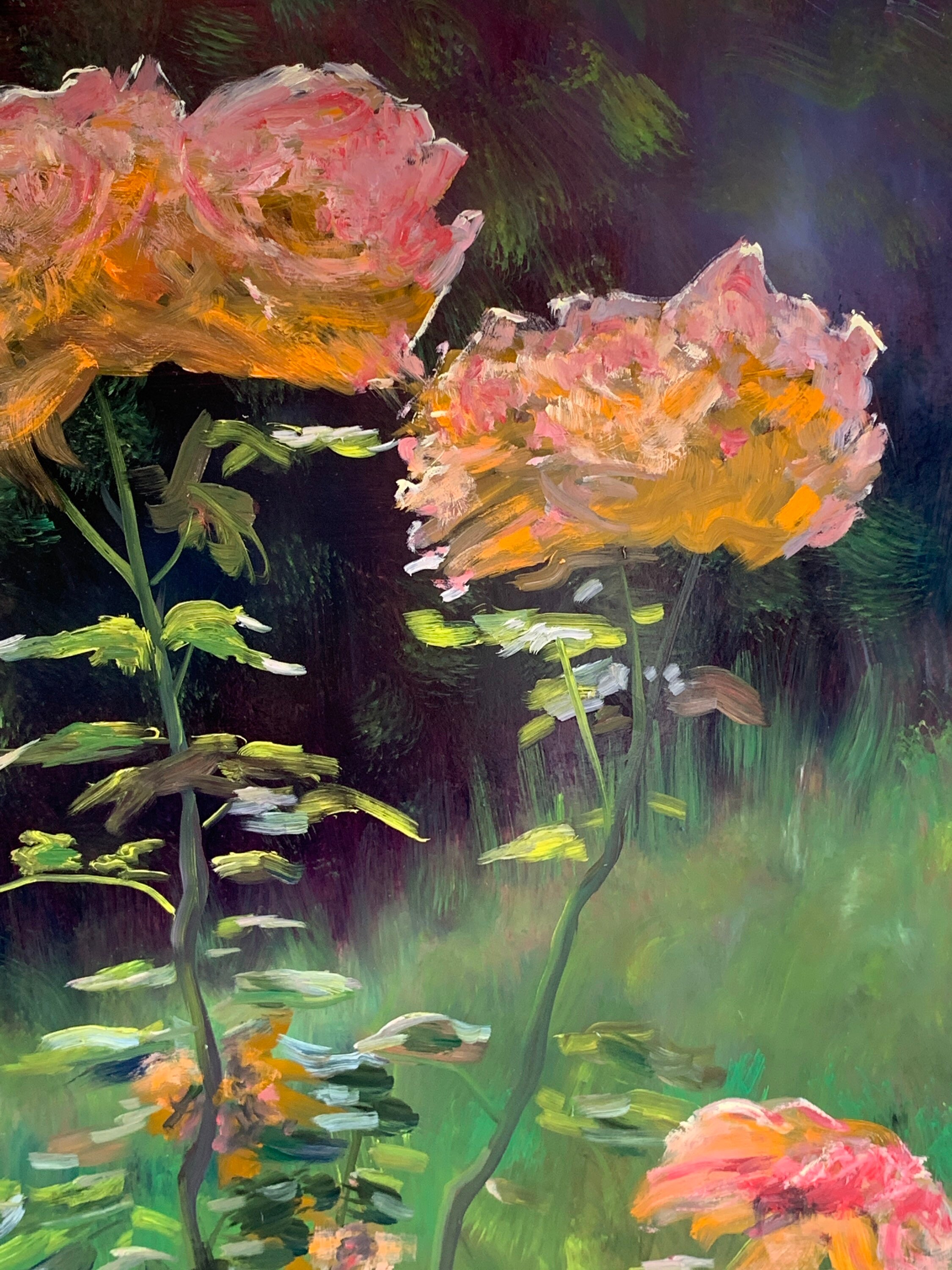 Apricot Roses - Etsy