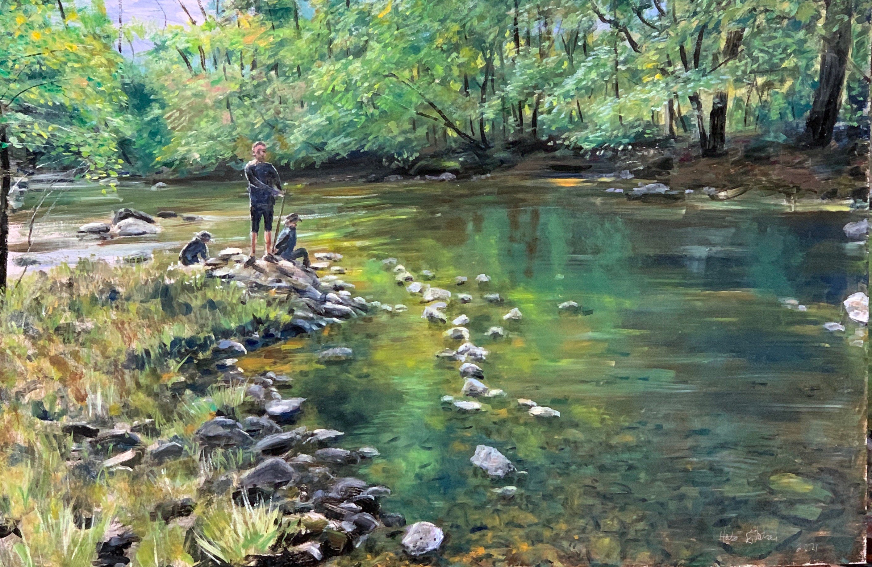 Exploring the River - Etsy