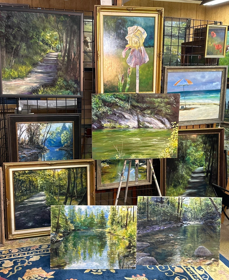Painting Trio - Etsy
