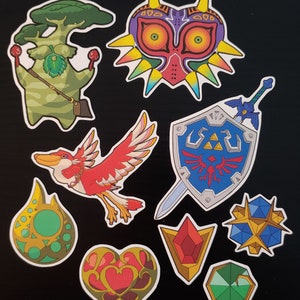 Legend of Zelda Stickers - Etsy