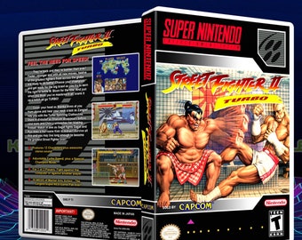 Street Fighter 2 Turbo Snes - Etsy