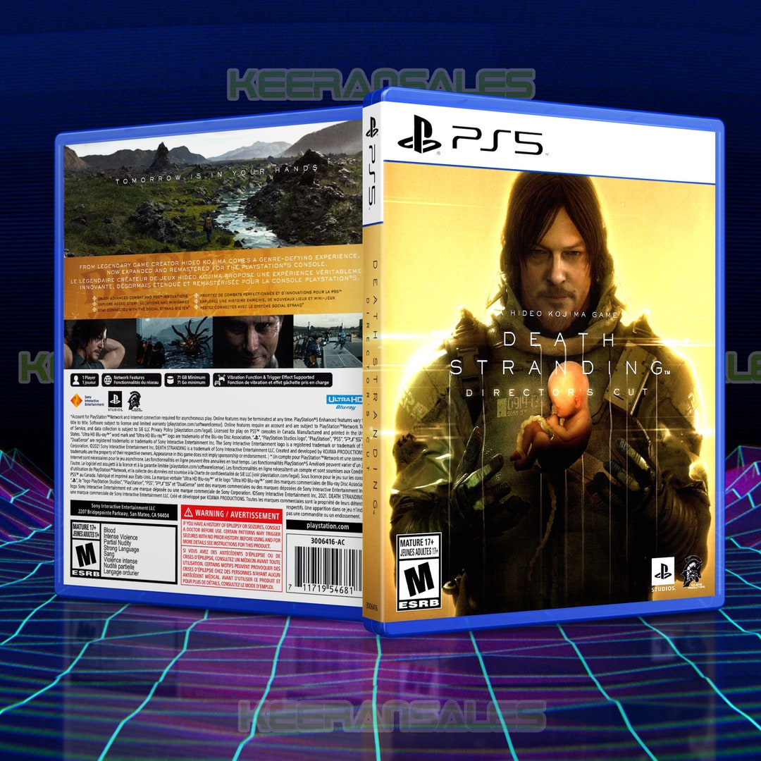 Death Stranding PS5 - Playstation 5 Display Game Case - Etsy