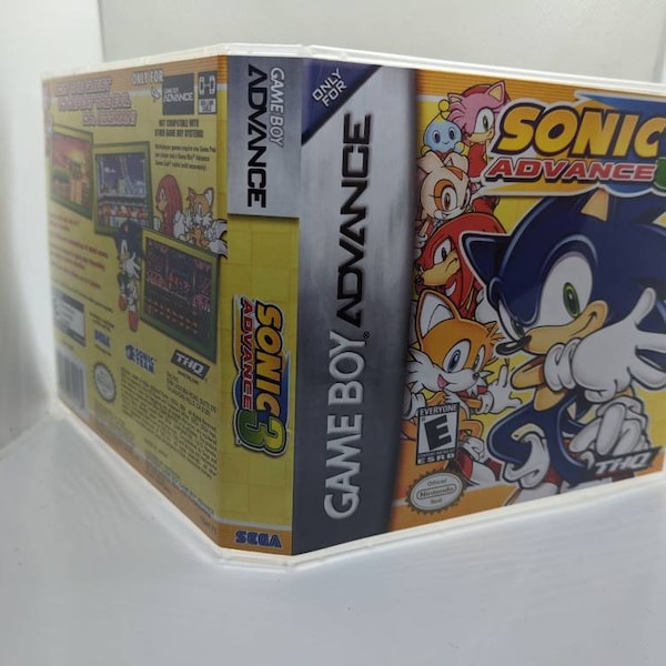 Sonic Advance Game Case - Etsy