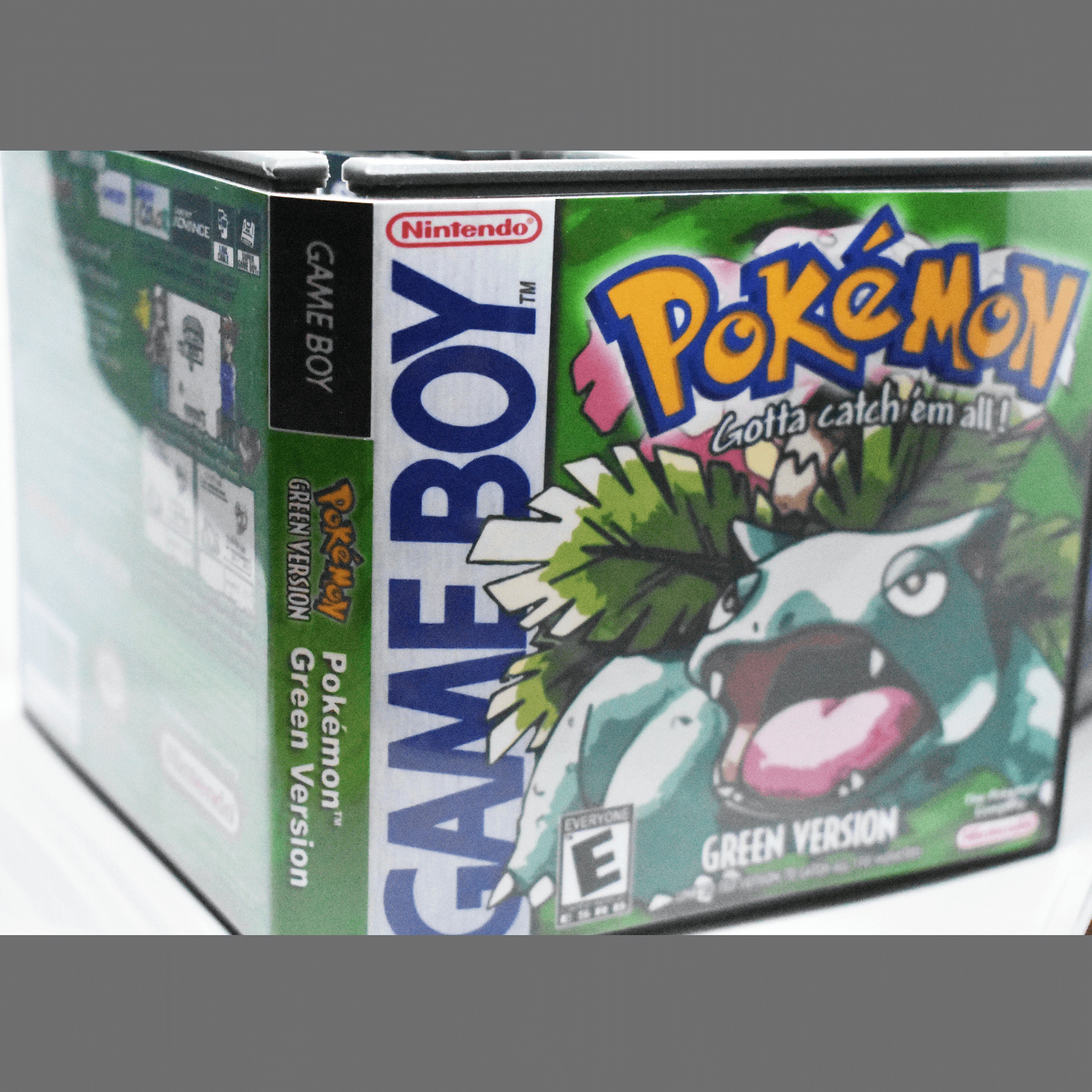 Pokemon Green Game Case Game Boy Color Game Case No Game Included - Etsy