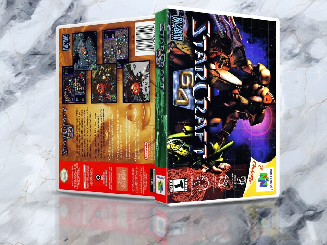Starcraft 64 N64 Case No Game Included - Etsy
