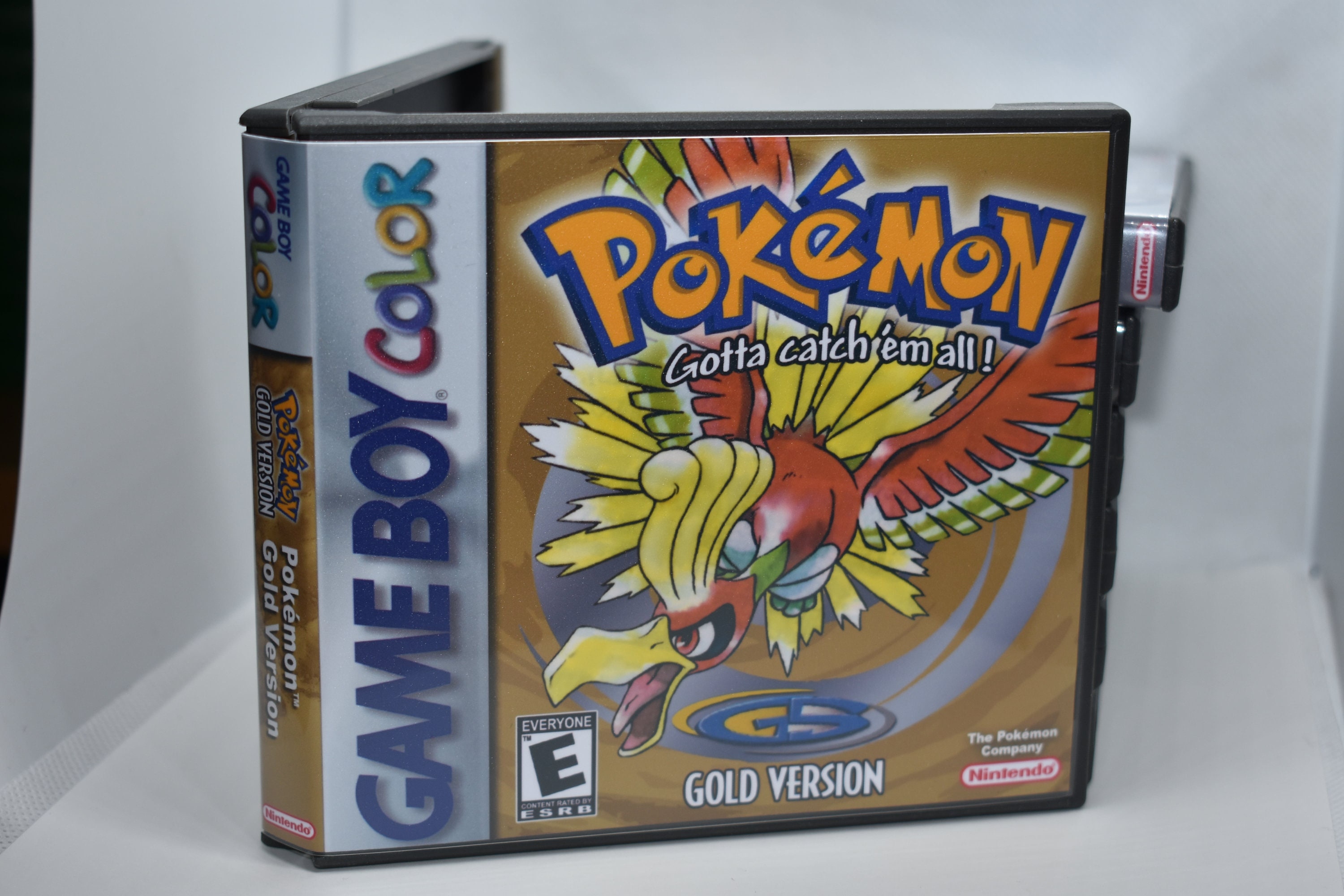 Pokemon Gold Game Case Game Boy Color Game Case No Game | Etsy