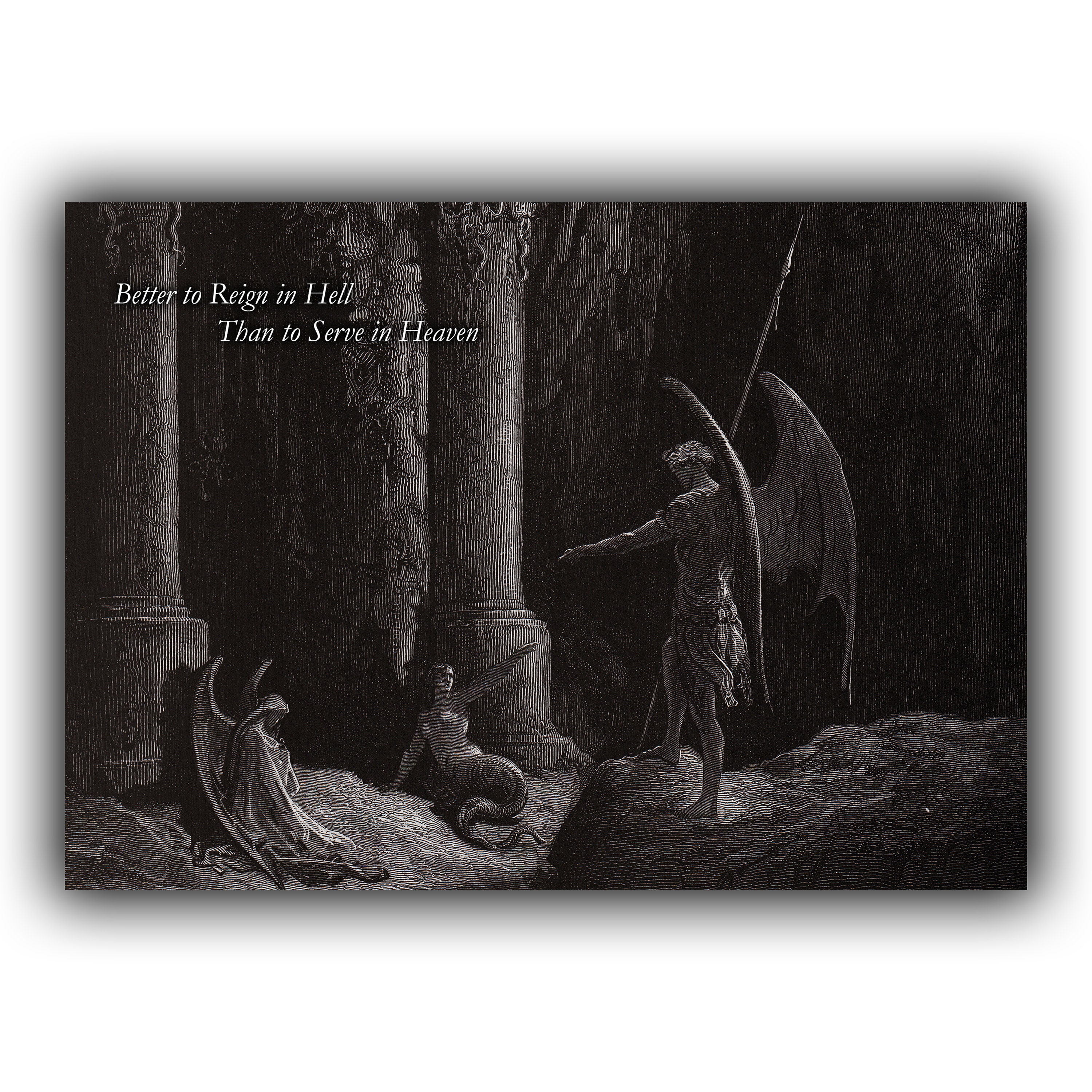 Gustave Doré's Better to Reign in Hell Then Serve in - Etsy