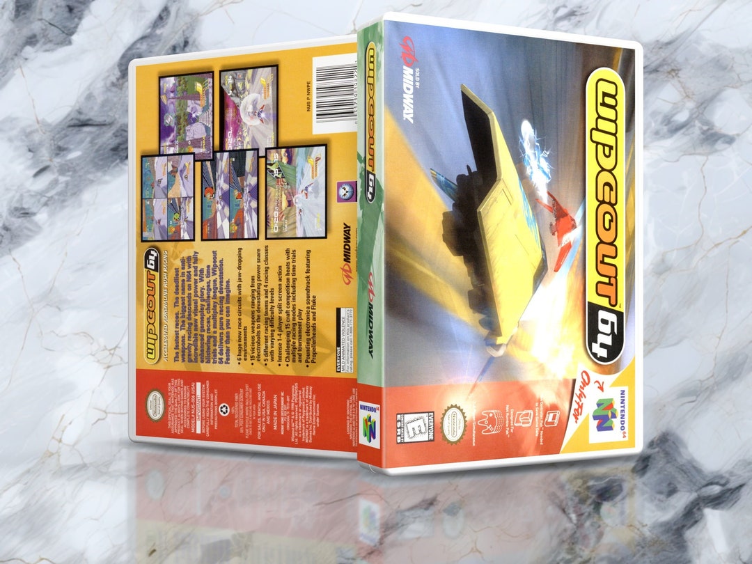 Wipeout 64 - N64 Case - No Game Included - Etsy