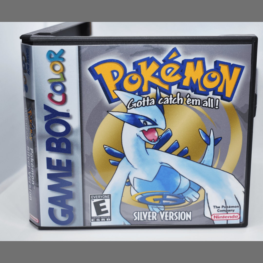Pokemon Silver Game Case - Game Boy Color Game Case - No Game Included ...