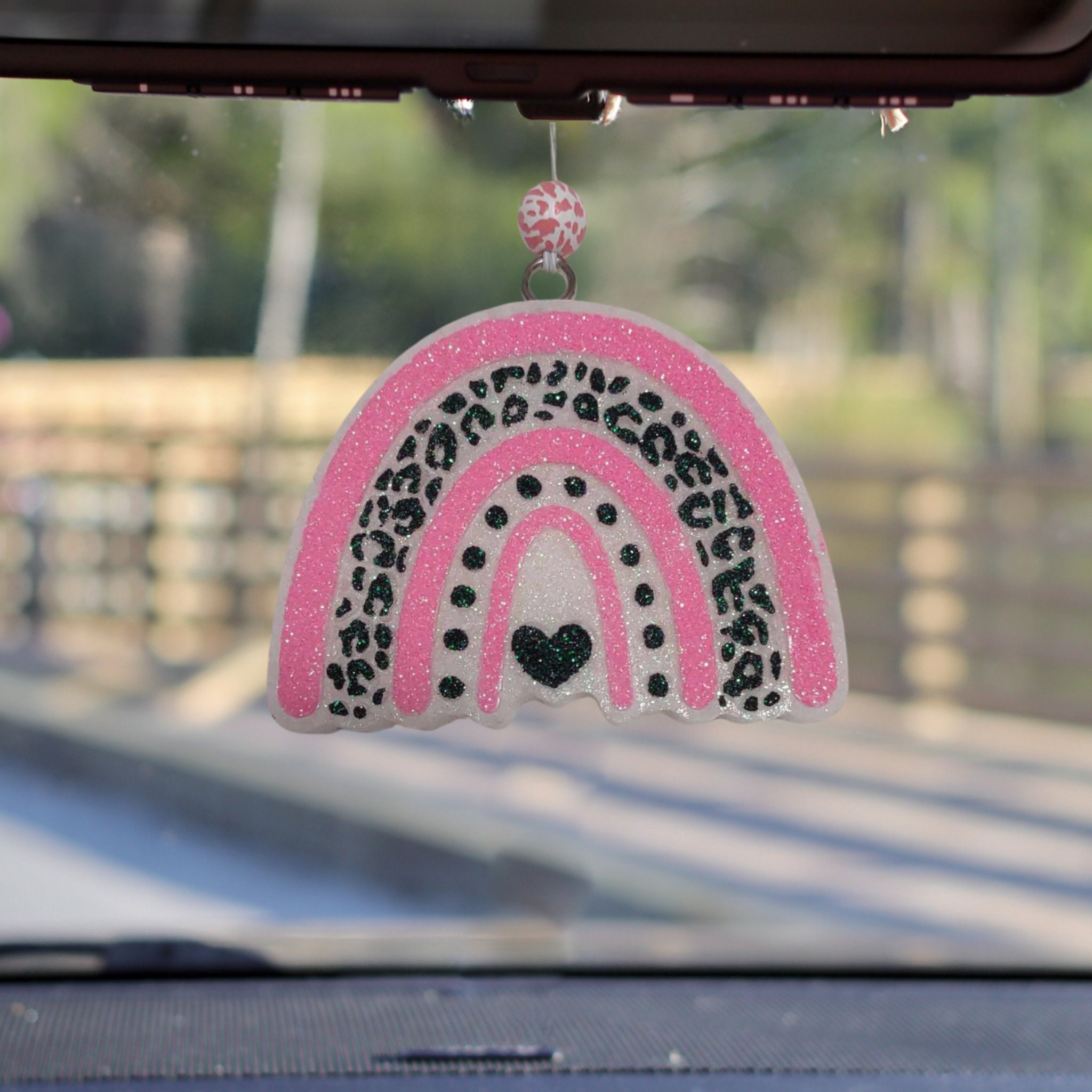 Rainbow Car Freshie, Trending Cute Car Freshener, Aroma Bead Car Freshy ...