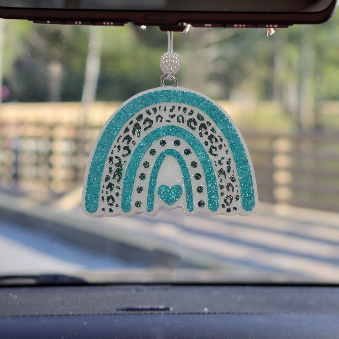 Rainbow Car Freshie, Trending Cute Car Freshener, Aroma Bead Car Freshy ...