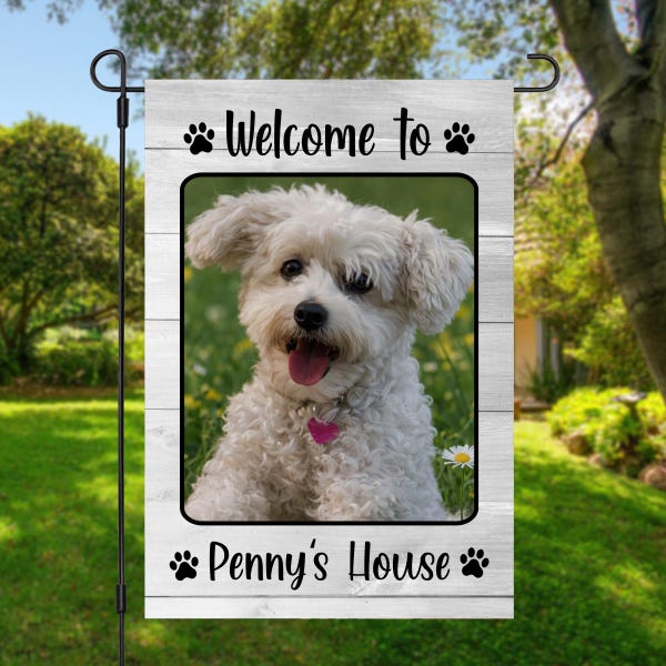 Yard Flag Dog Theme - Etsy