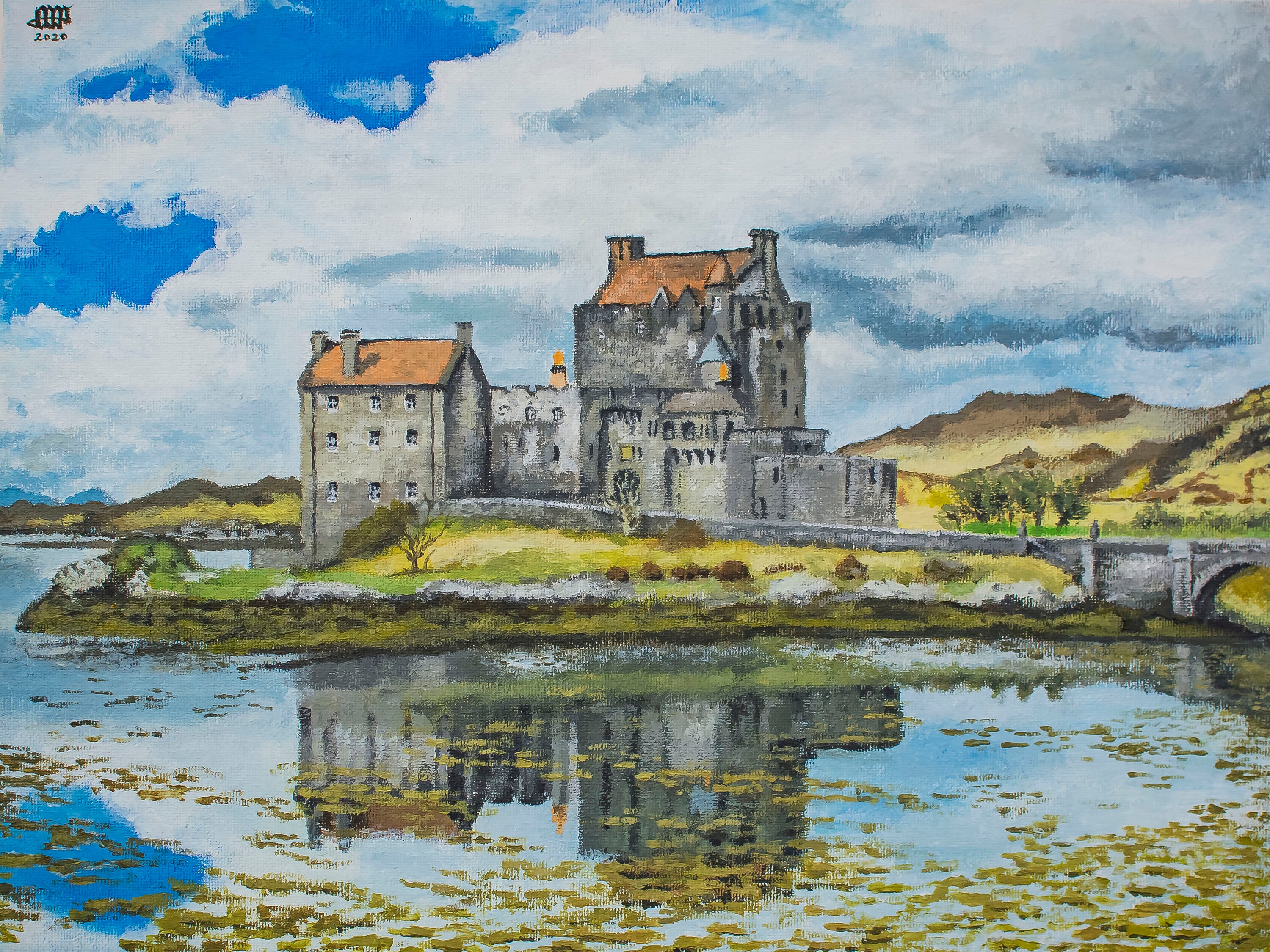 Eilean Donan Castle Highlander