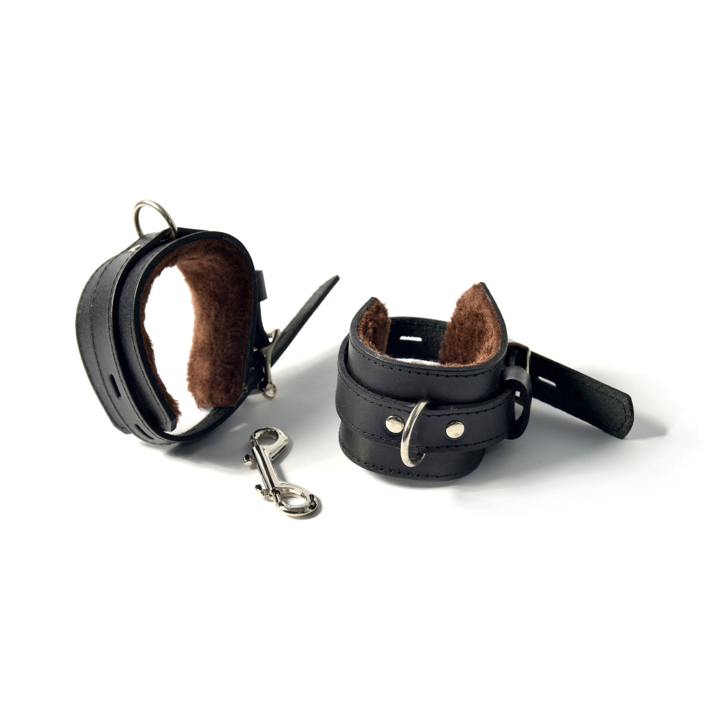 Bdsm Gear Sex Cuffs Leather Sex Cuffs Device Bondage Etsy