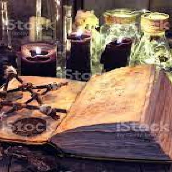 Real Spell Book - Etsy