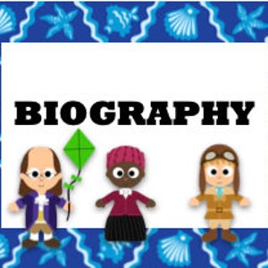 Class Library Genre and Author Bin Labels With Posters in an Ocean ...