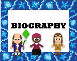 Class Library Genre and Author Bin Labels With Posters in an Ocean ...