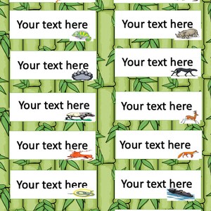 Jungle Classroom 56+ Jobs With Editable Section and 3 Headers to Choose ...