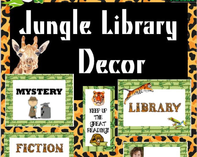 Safari Wild Animal Jeep Teacher Door Hanger School Sign Personalized ...