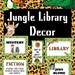 Jungle Classroom 56+ Jobs With Editable Section and 3 Headers to Choose ...