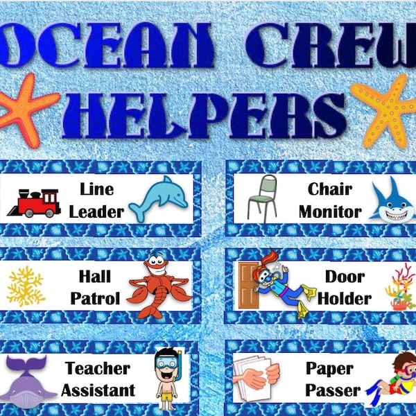 Ocean Theme Classroom - Etsy