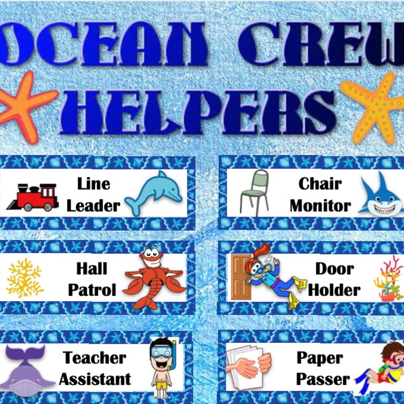 Ocean Theme Classroom - Etsy