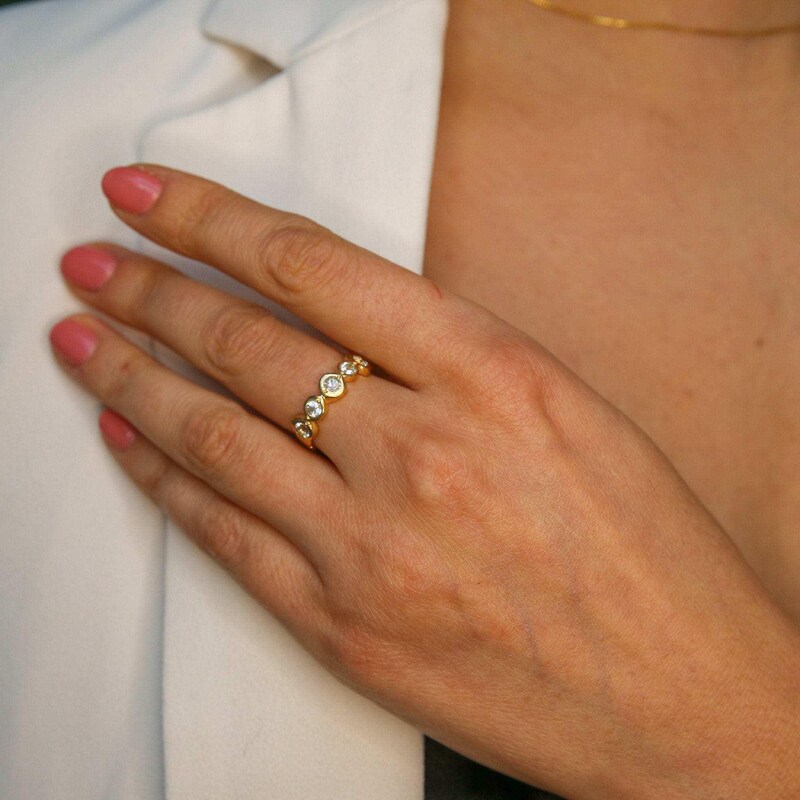 Gold Bubble Ring - Etsy