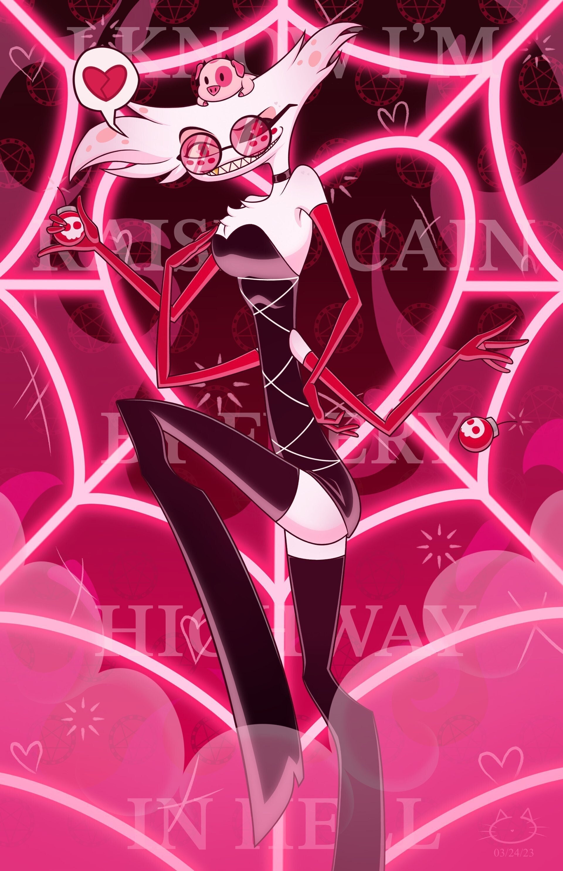 17"hx11"w Angel Dust Poster - Etsy